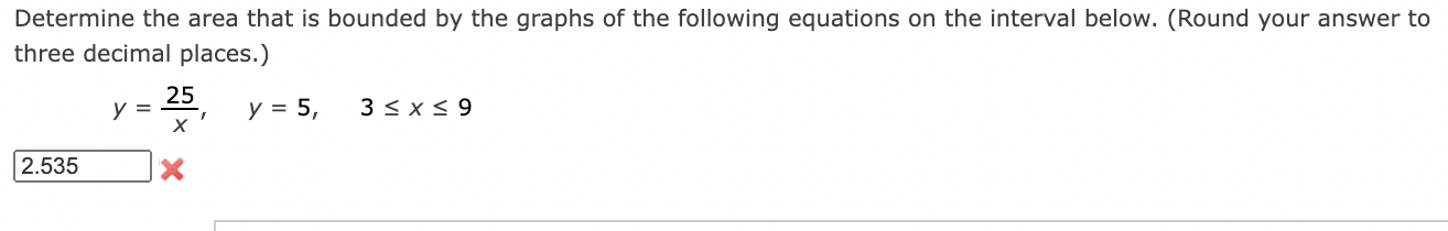Solved Determine the area that is bounded by the graphs of | Chegg.com