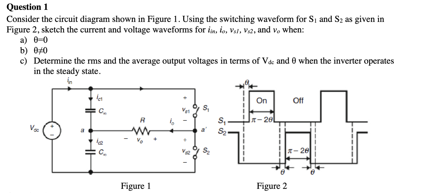 Solved Consider the circuit diagram shown in Figure 1. Using | Chegg.com