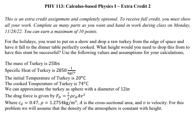 Solved This is an extra credit assignment and completely | Chegg.com