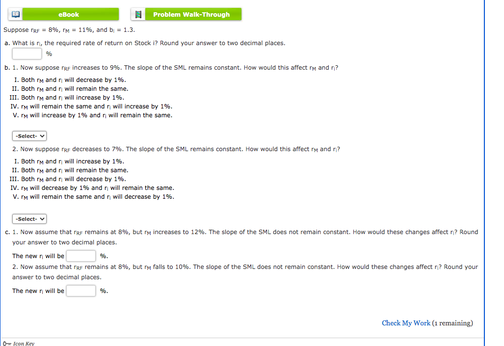 Solved eBook Problem Walk-Through Suppose IRF = 8%, IM = | Chegg.com