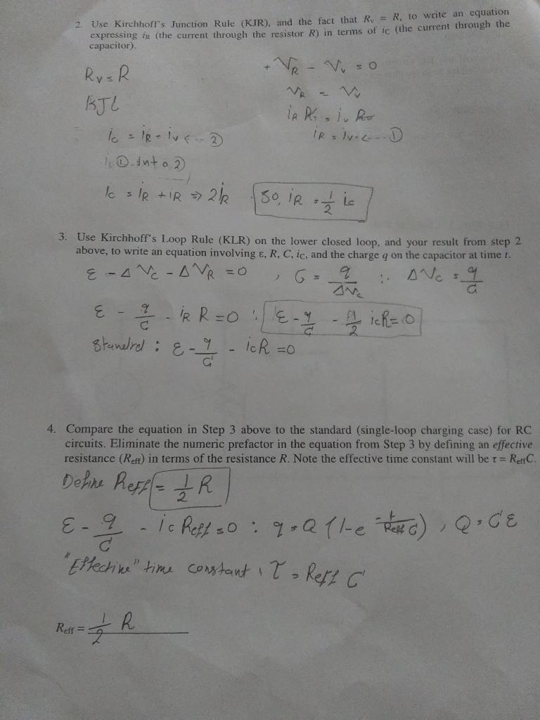 Solved Procedure 1: Charging Case 1. Consider the following | Chegg.com