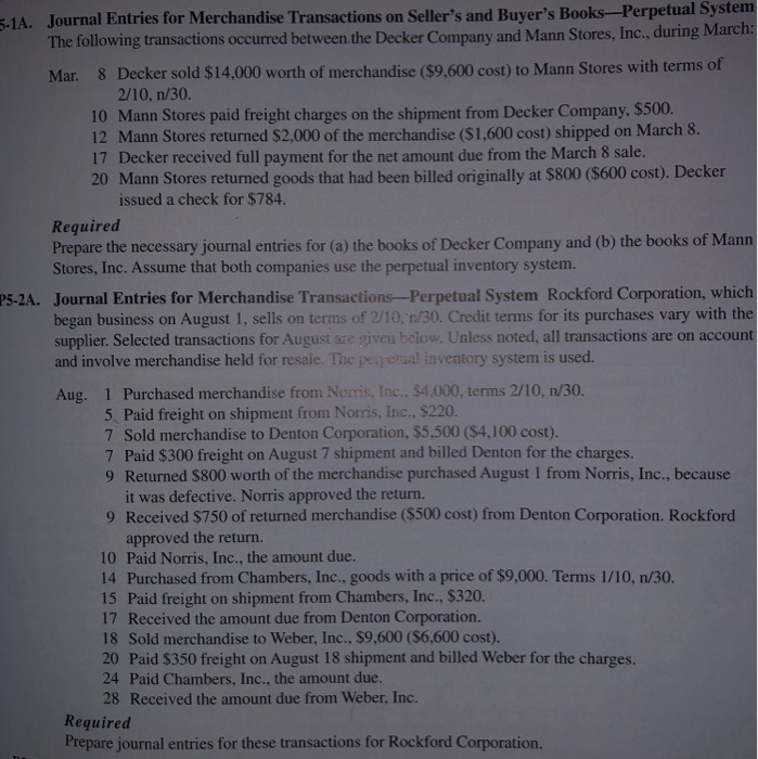 Solved Books-Perpetual System Journal Entries for | Chegg.com