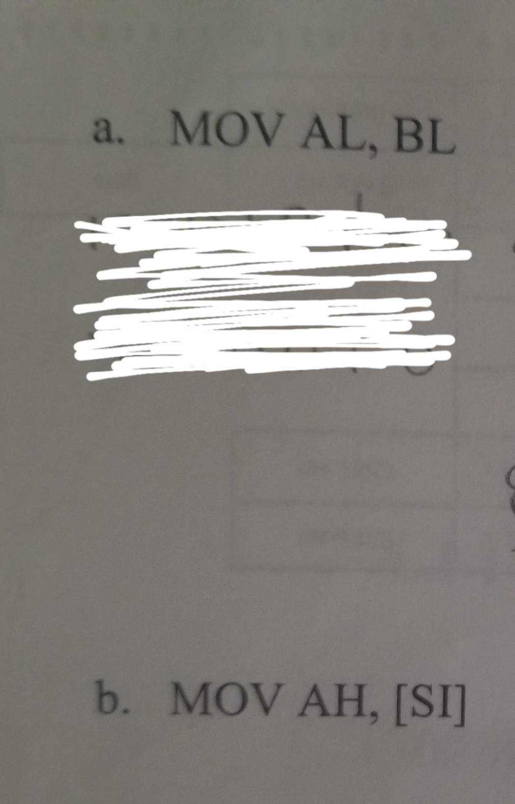 Provide machine instruction (binary & Hex) for the | Chegg.com