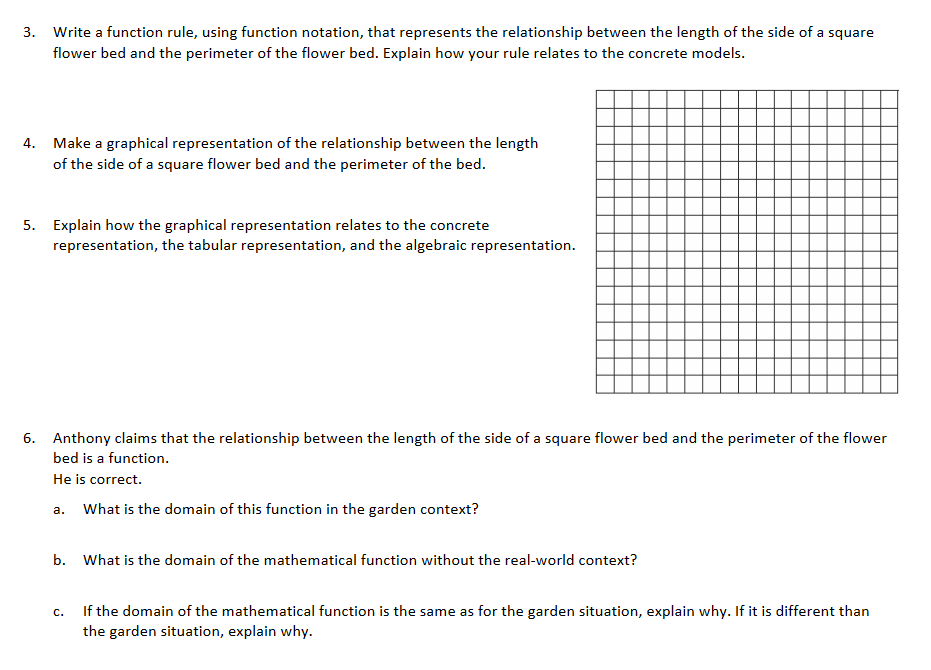 Solved The Flower Bed problem Anthony Chen's family operates | Chegg.com