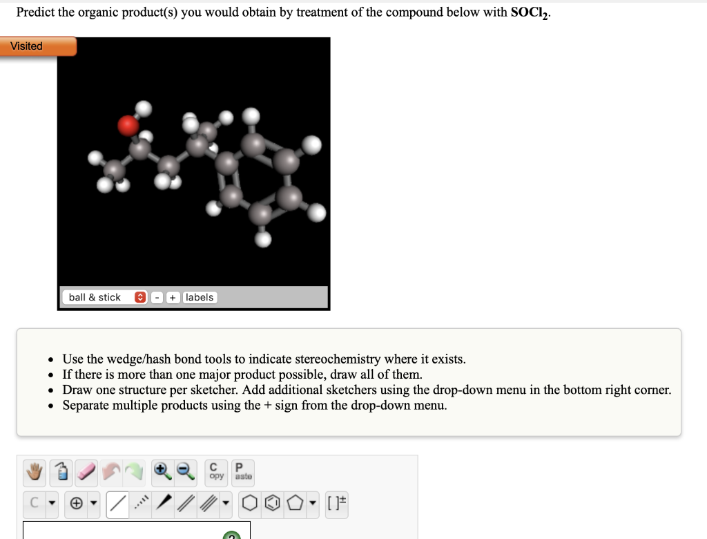 Predict the organic product(s) you would obtain by | Chegg.com