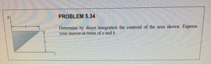 Solved PROBLEM 5.34 Determine by direct integration the | Chegg.com