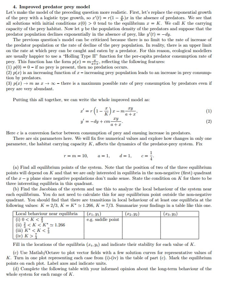 Solved Let's make the model of the preceding question more | Chegg.com