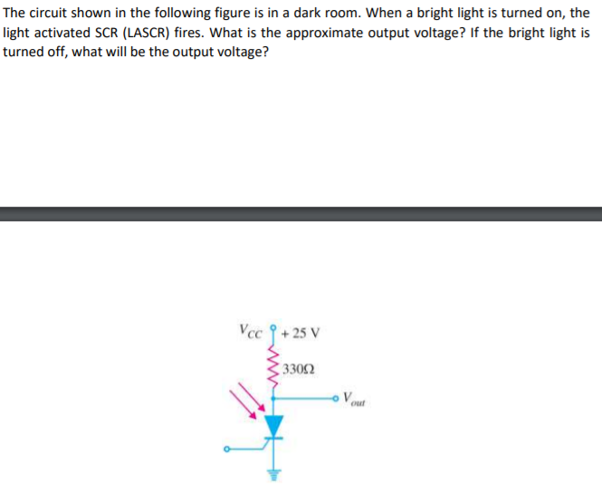 Solved The circuit shown in the following figure is in a | Chegg.com