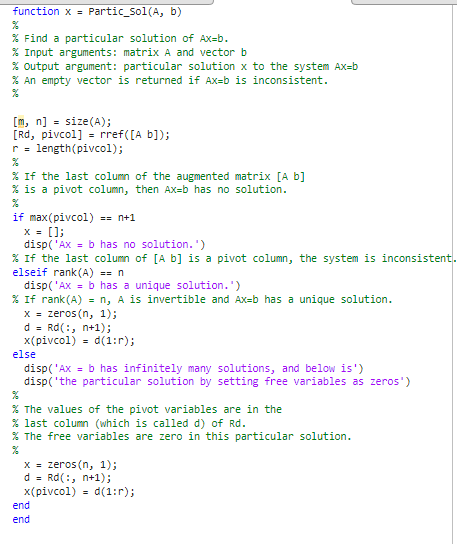 - Create and display the coefficient matrix A2 - | Chegg.com