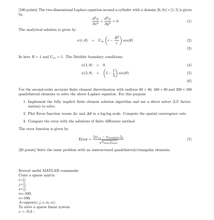 + მე-2 V. ( - ) sin(0) 0 5) sin(0) [100 points) The | Chegg.com
