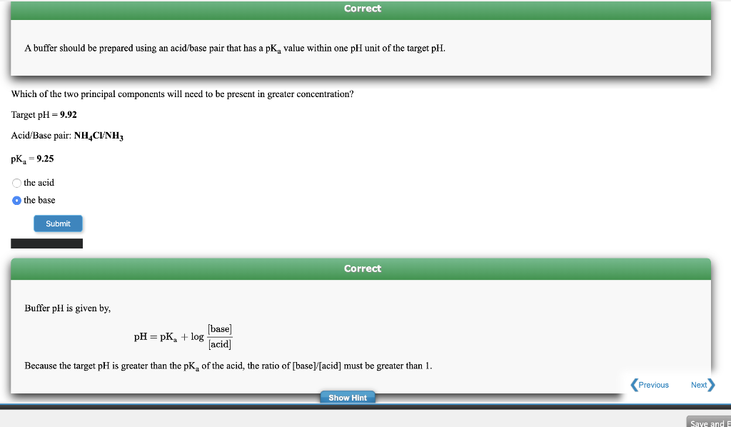 Solved EXERCISE Buffer Solutions: Preparation by Direct | Chegg.com