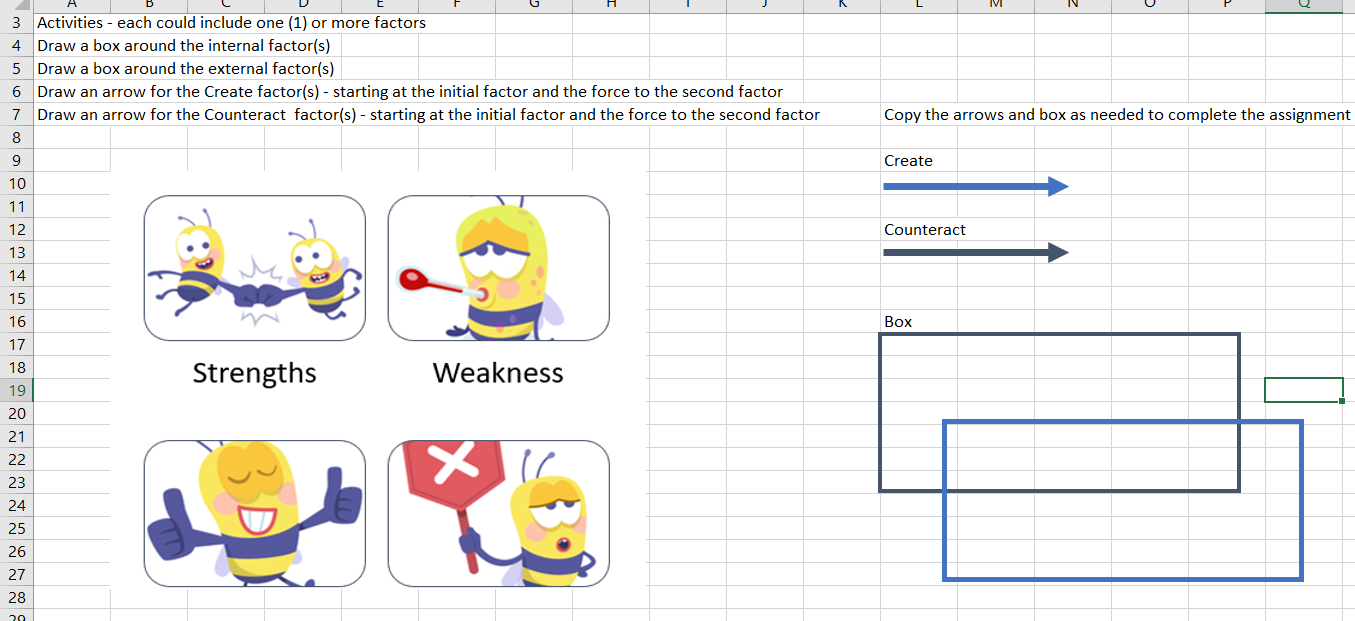 Solved Draw a box around the external factor(s) Draw an | Chegg.com
