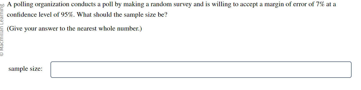 Solved A polling organization conducts a poll by making a | Chegg.com