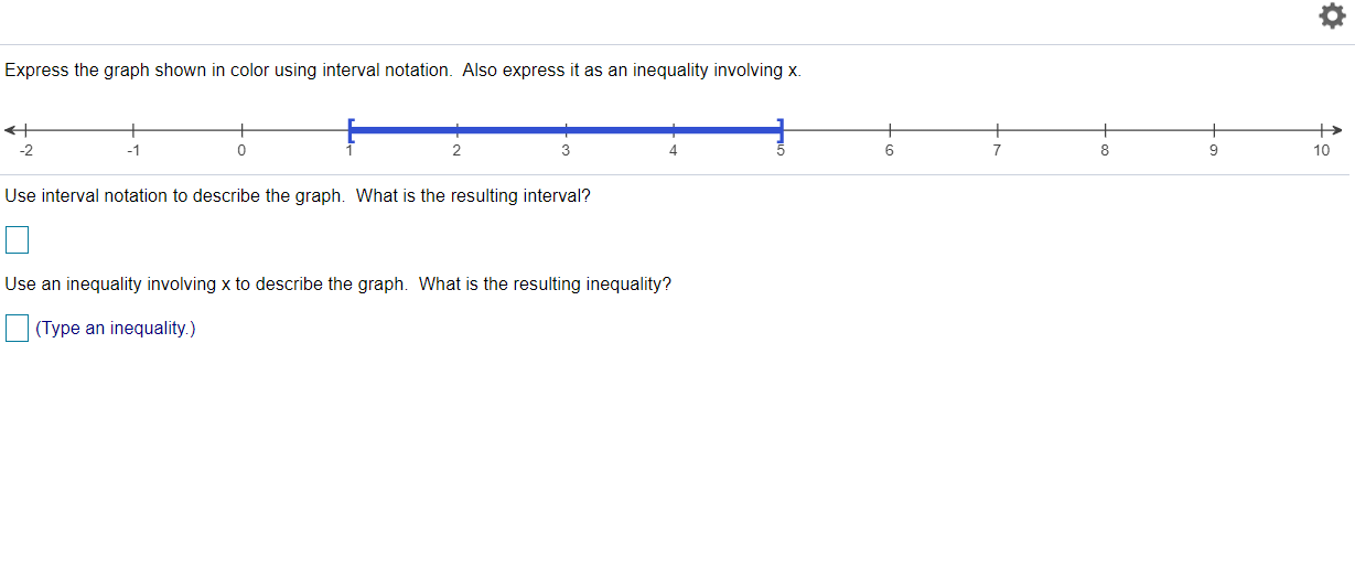Solved Express the graph shown in color using interval | Chegg.com