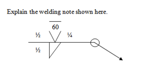 Solved Explain the welding note shown here. | Chegg.com