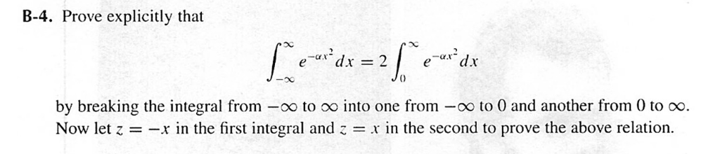 Solved B-4. Prove explicitly that oc ax by breaking the | Chegg.com