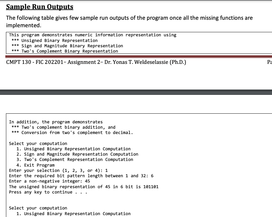 Solved Your Aim Is To Implement The Missing Functions So 4164