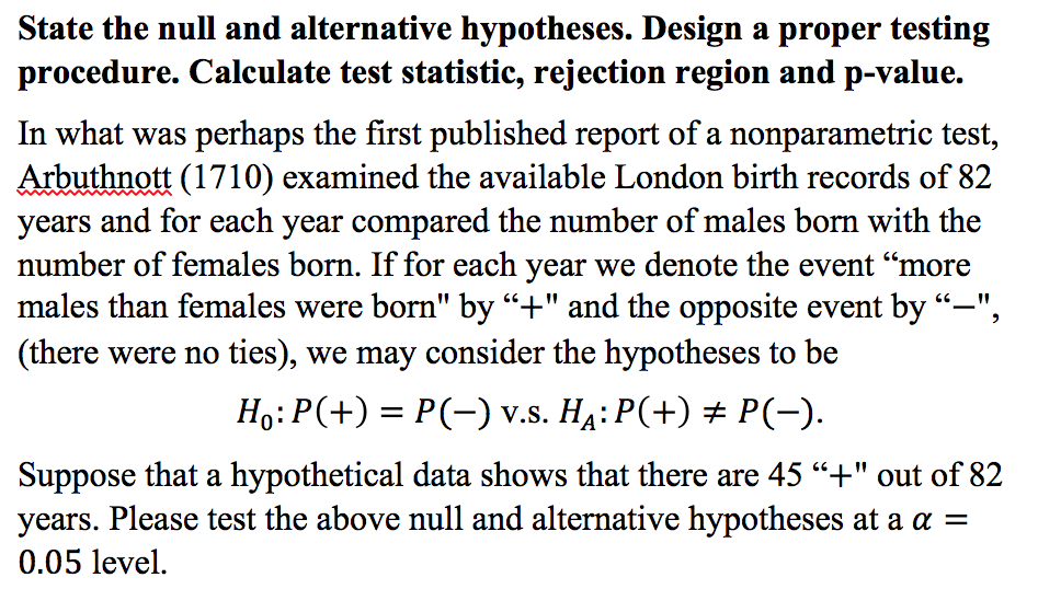 State the null and alternative hypotheses. Design a | Chegg.com