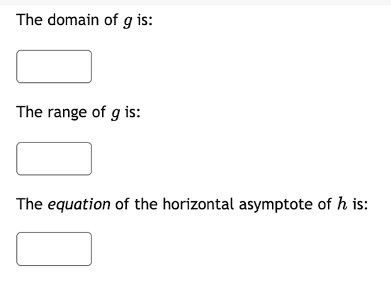 Solved Use the parent function f(x)=bx and transformation | Chegg.com