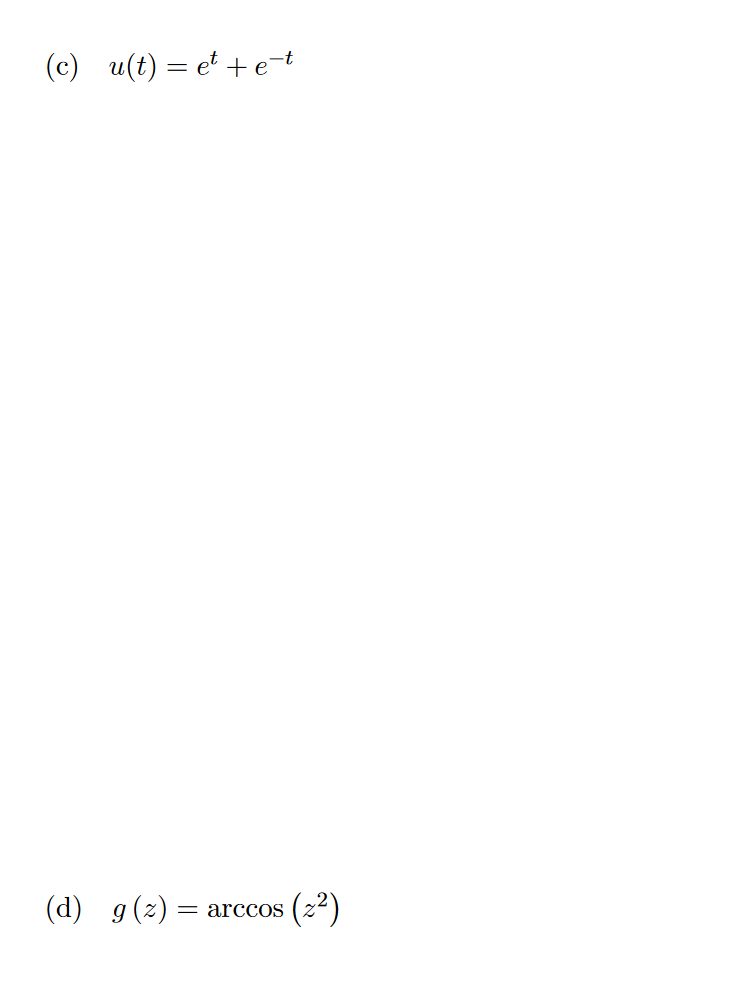 Solved Problem 4: Find the critical points of the following | Chegg.com