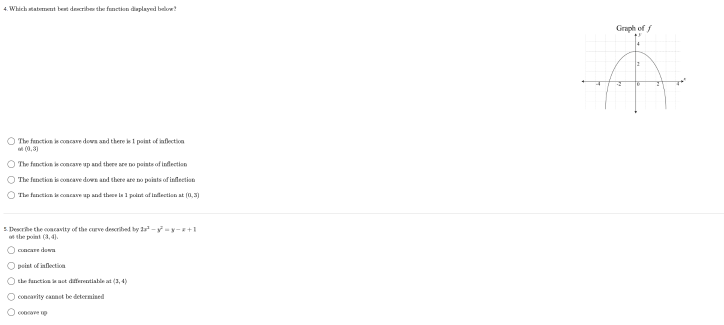 Solved 4. Which statement best describes the function | Chegg.com