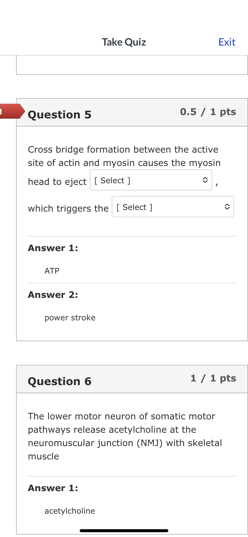 Solved For the first drop down box, the options are: ATP, | Chegg.com