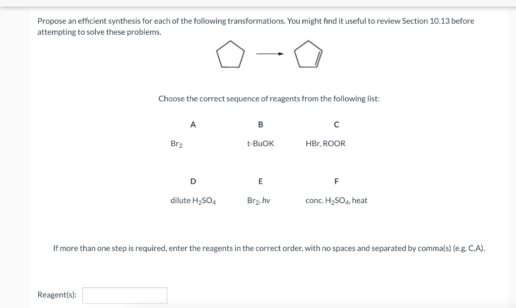 Solved Propose an efficient synthesis for each of the | Chegg.com