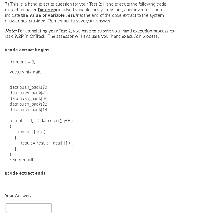 Solved The data memory storage in terms of identifiers, | Chegg.com