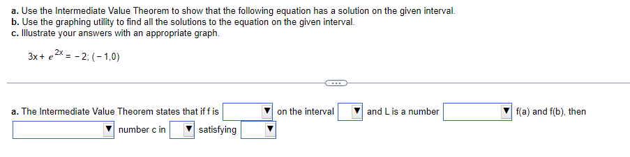 Solved a. Use the Intermediate Value Theorem to show that | Chegg.com