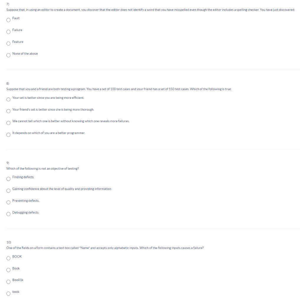 Solved 3 7) Suppose that, in using an editor to create a | Chegg.com