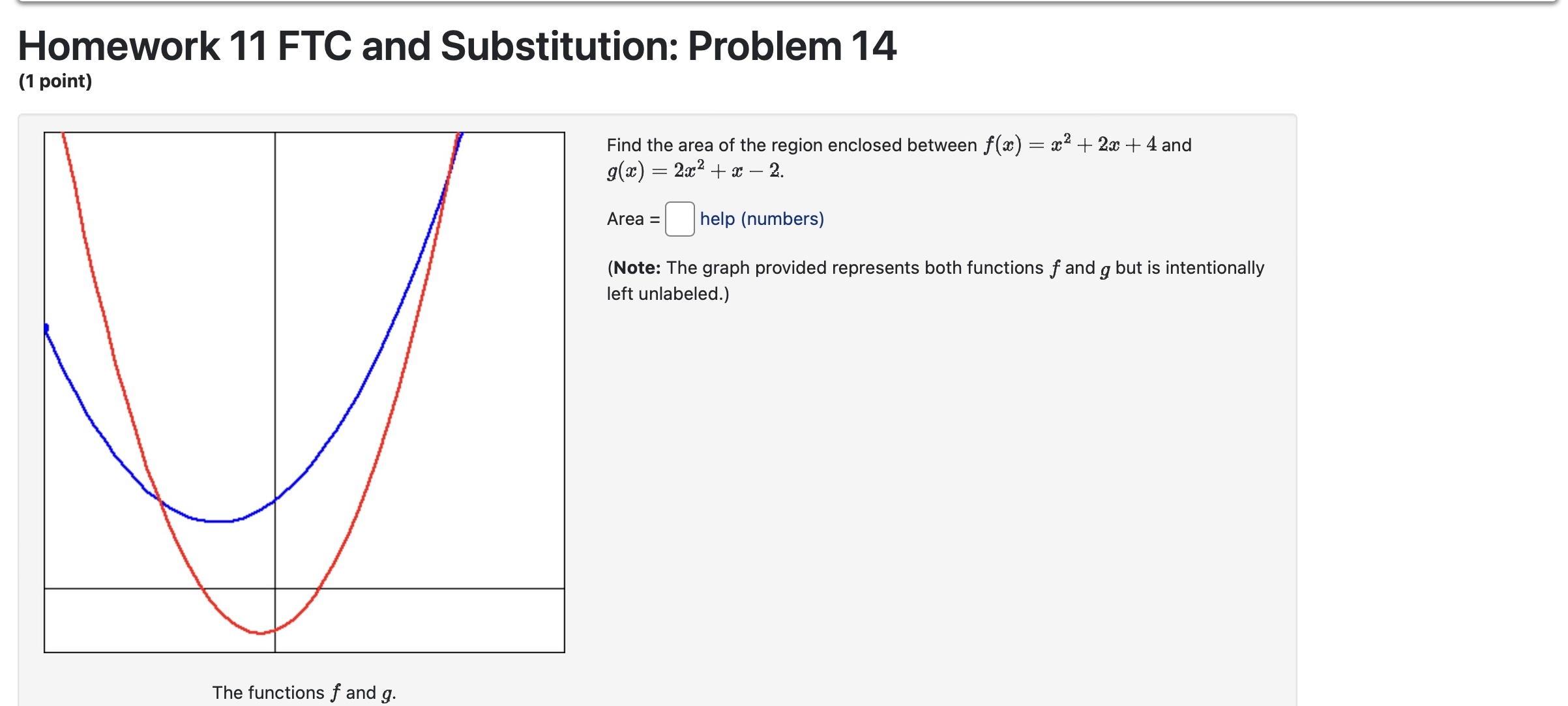 Solved Homework 11 Ftc And Substitution Problem 14 1