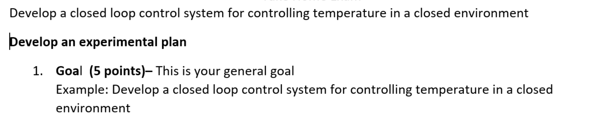 Solved Develop a closed loop control system for controlling | Chegg.com