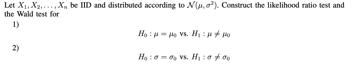 Solved Let X1, X2, ..., Xn be IID and distributed according | Chegg.com