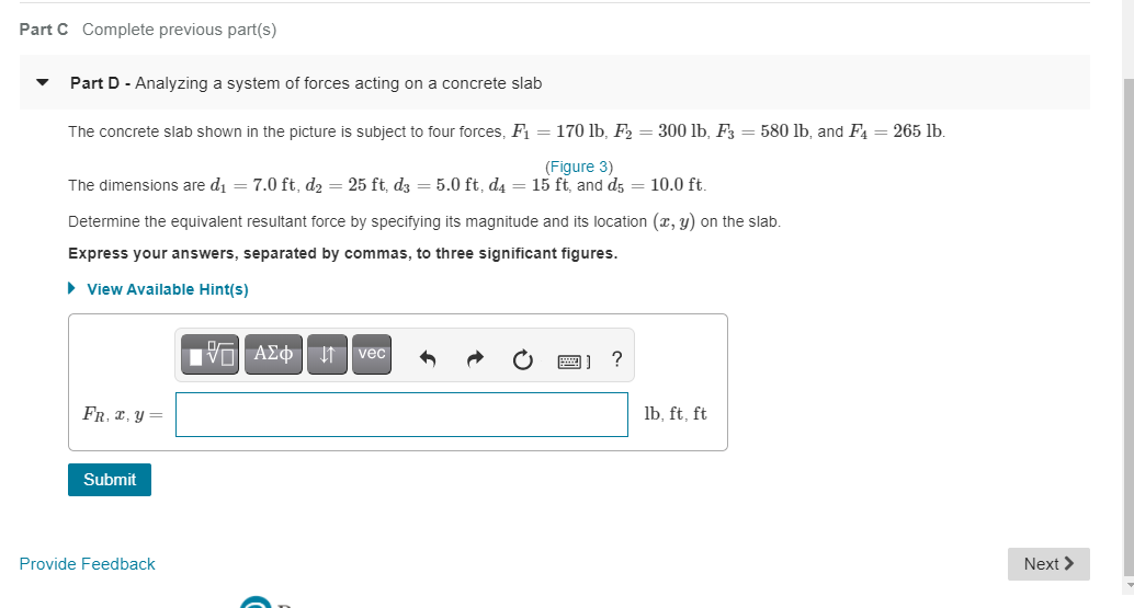Solved Figure 3 of 3 3 F3 FA ds d2 de Part C Complete | Chegg.com