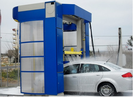 Below is a picture of an automatic car wash system. | Chegg.com