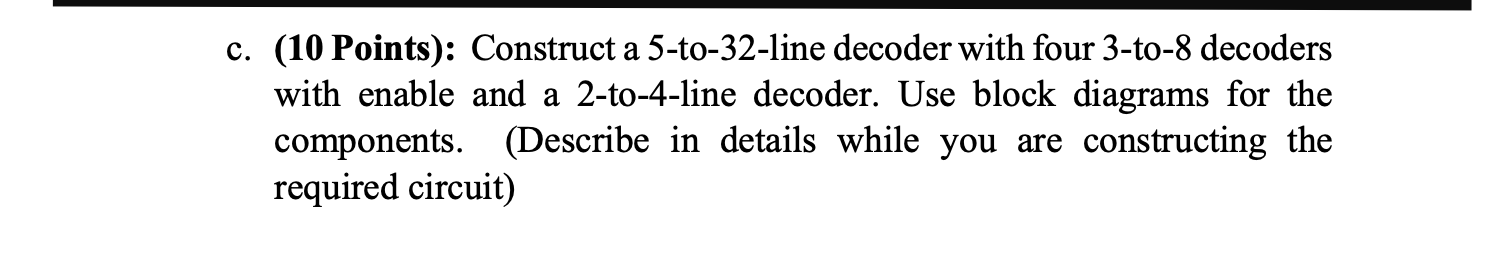 Solved (40 points): a. (10 Points): Design and implement a | Chegg.com