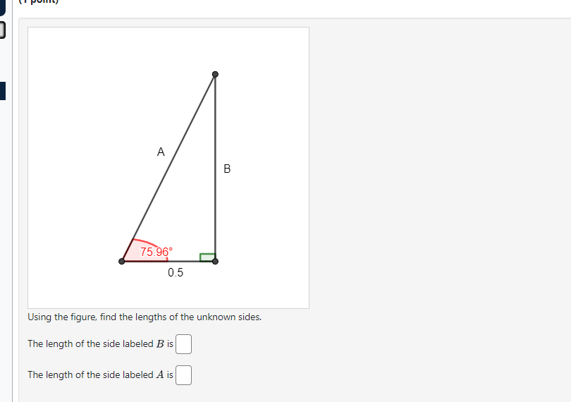 Solved Using the figure, find the lengths of the unknown | Chegg.com