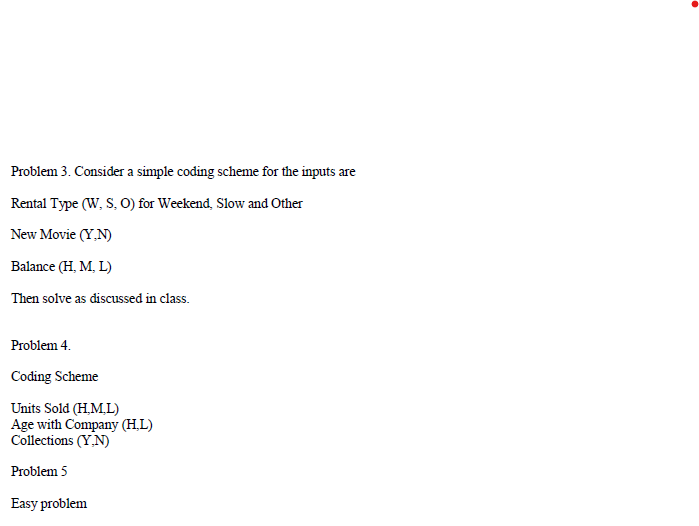 Solved Decision Tables and Decision Trees Problem 3. Assume | Chegg.com