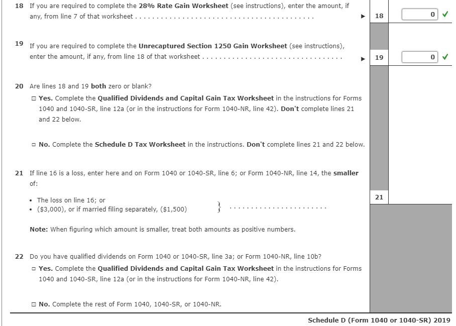 Irs 28 Percent Rate Gain Worksheet Studying Worksheets