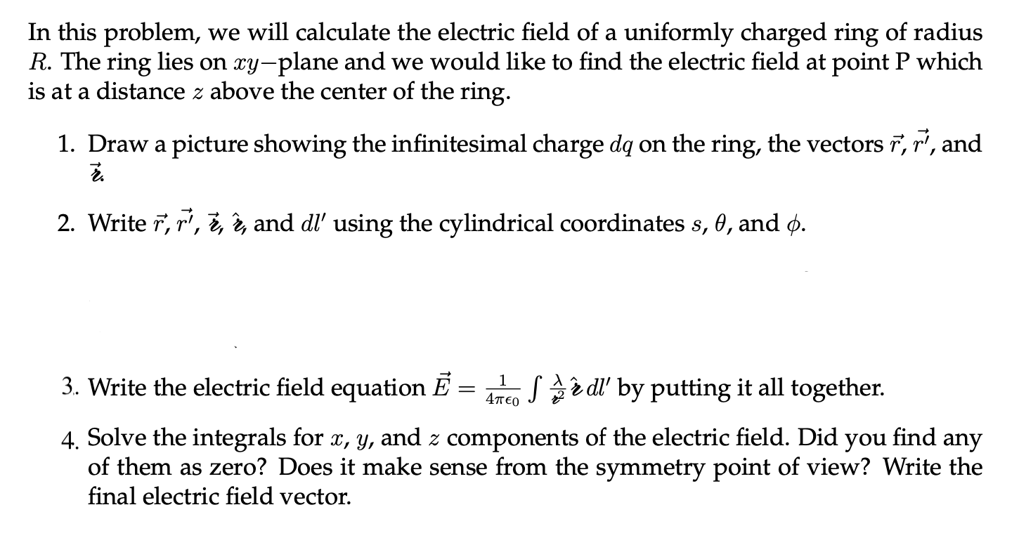 Solved Note that script r is equal to r vector- r_prime | Chegg.com