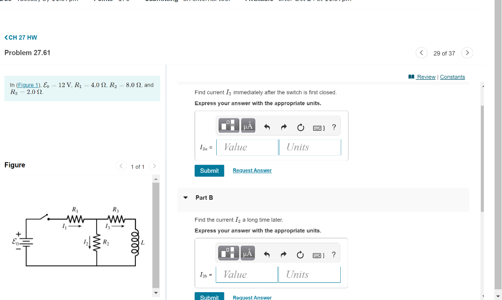 Solved Submit Request Answer Part B R R w ww Find the | Chegg.com