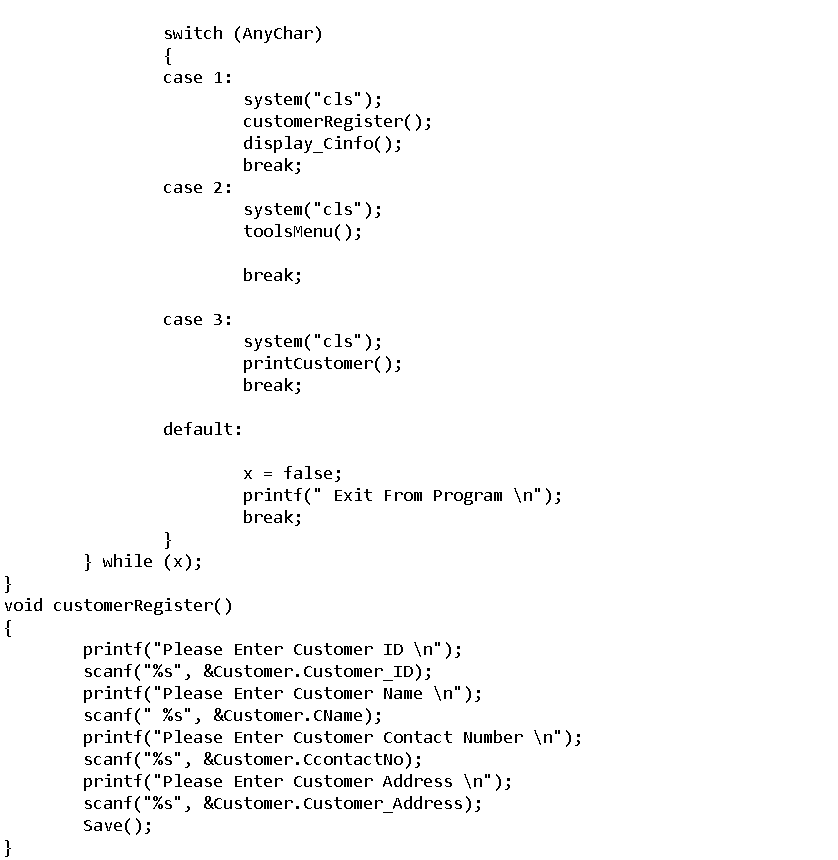 Solved #include #include #include 1/save and get customer | Chegg.com