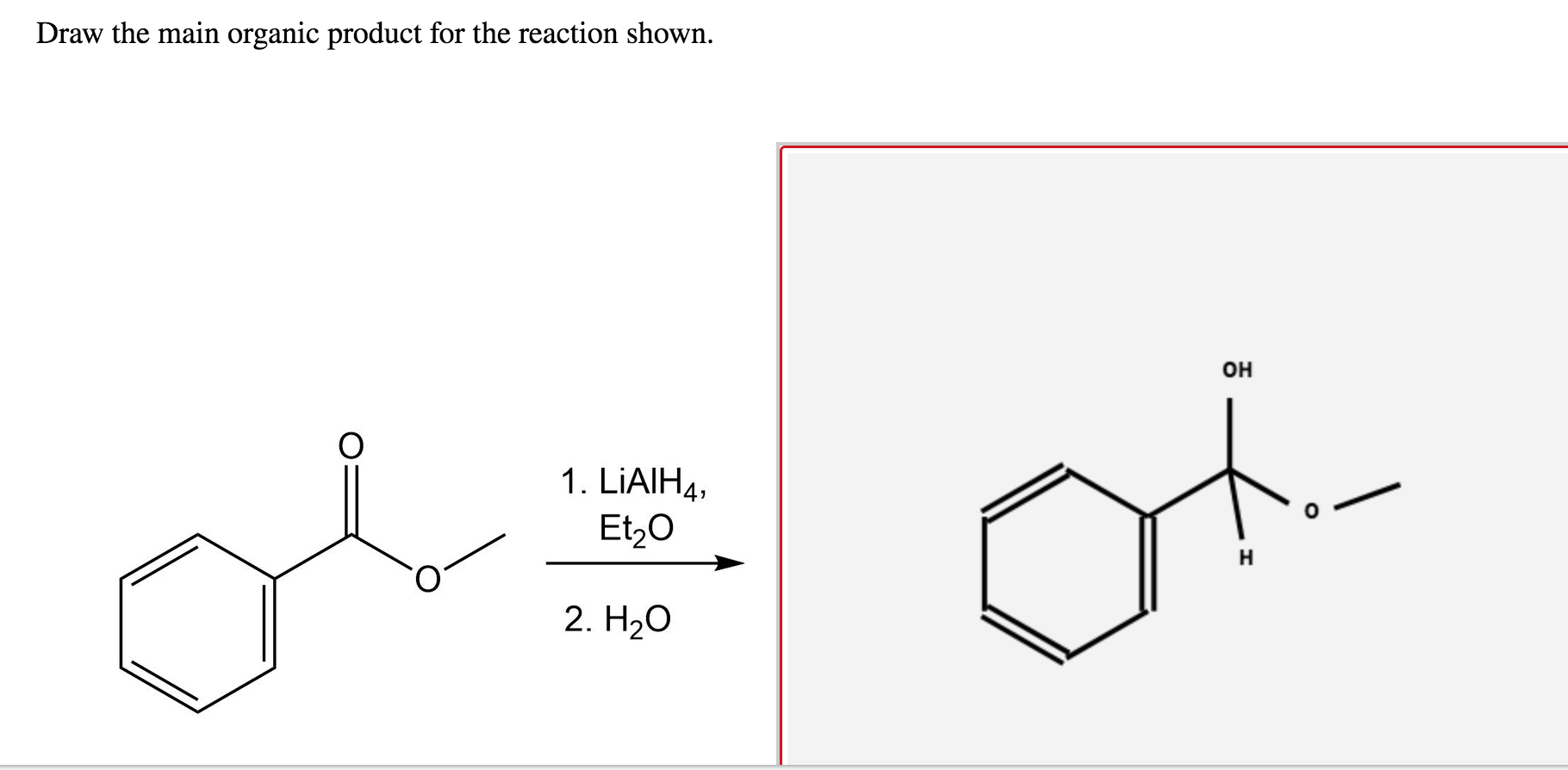 Solved Draw the main organic product for the reaction shown. | Chegg.com Solved Draw the main organic product for the reaction shown. | Chegg.com