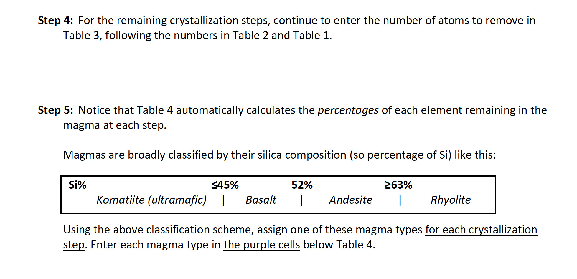 Solved Step 1: Open the spreadsheet and examine Table 1. | Chegg.com