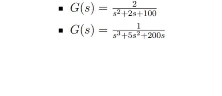 Solved Find the steady-state error of the following systems | Chegg.com