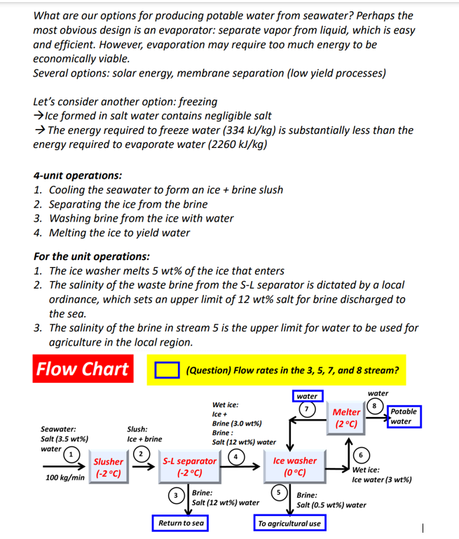 Solved Given the provided infromation find Flow rates in the | Chegg.com