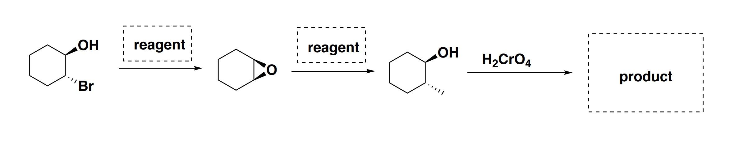 Solved A short synthesis is shown below. Fill in the missing | Chegg.com