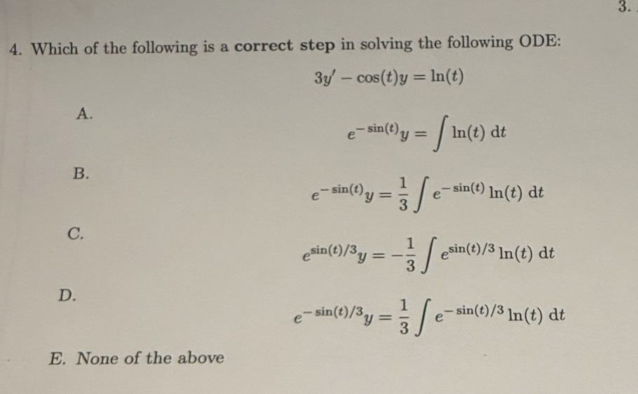Solved Which of ﻿the following is ﻿a correct step in | Chegg.com