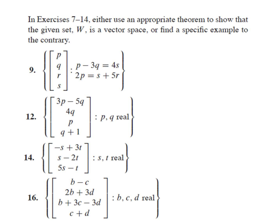 Solved In Exercises 7–14, either use an appropriate theorem | Chegg.com