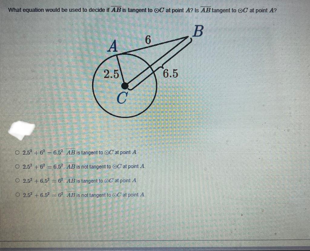 Solved What equation would be used to decide if AB is | Chegg.com